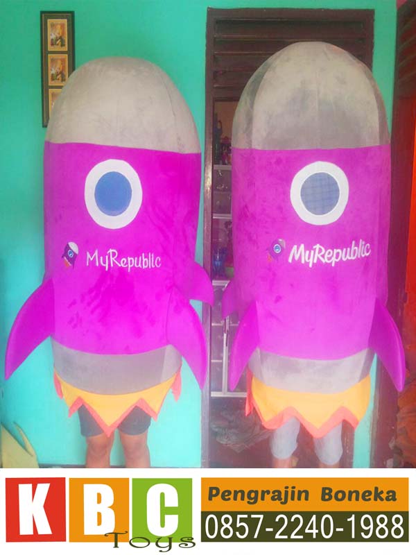 Boneka Badut Internet MyRepublic | Produsen Boneka Badut Instansi